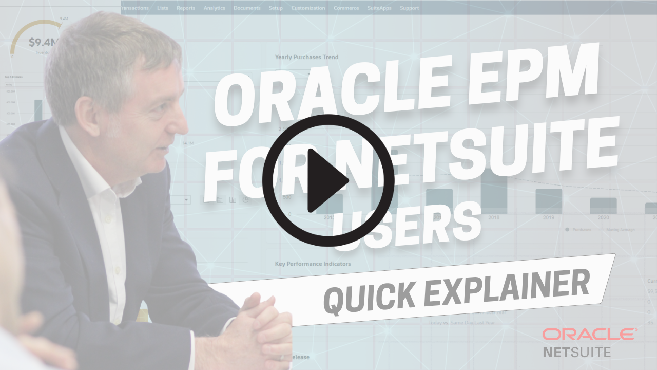 NSPB (Net Suite Planning and Budgeting) | GK EPM | Oracle EPM specialists